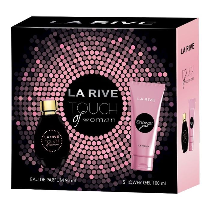 La Rive Touch of woman ženski set (toaletna voda 90ml + gel 100ml)