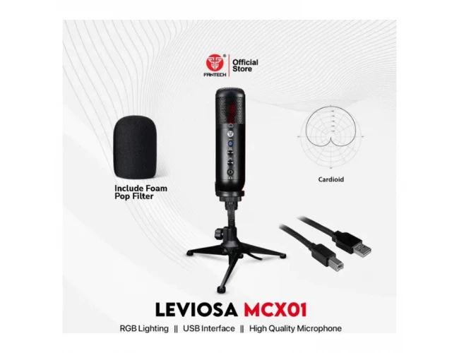 Fantech MCX01 Leviosa mikrofon crni