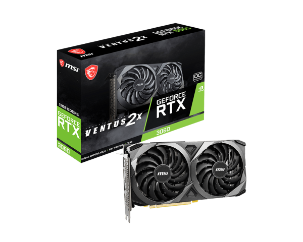 SVGA MSI Geforce RTX 3060 Ventus 2X OC 12GB GDDR6X