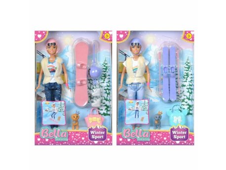 Milla Toys Lutka Bella Winter Sport