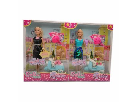 Milla Toys Lutka Bella sa malom lutkom na skuteru 11/03176