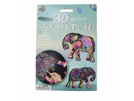 Milla Toys Kreativni set 3D Scratch SS-23-049 63/71358