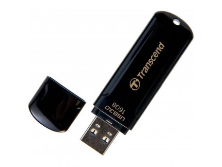 TRANSCEND 16GB Jet Flash TS16GJF700 USB 3.0 Black