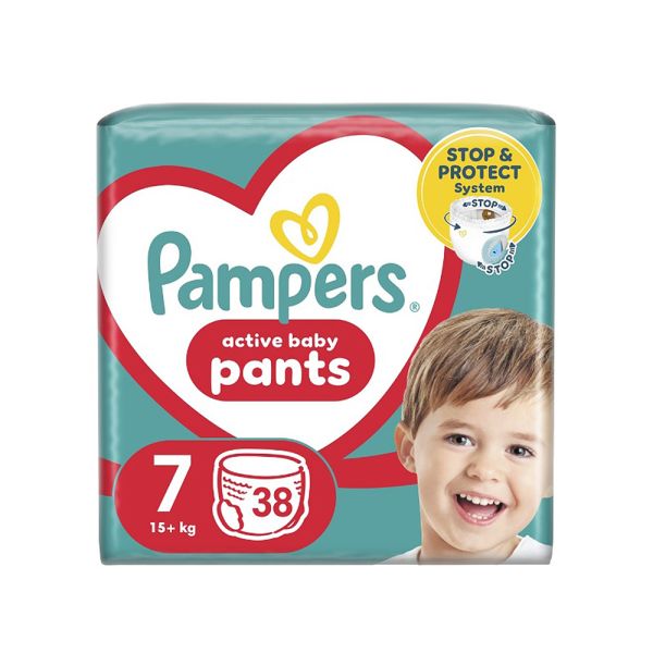 PAMPERS, PELENE PANTS JP7, 38 KOMADA