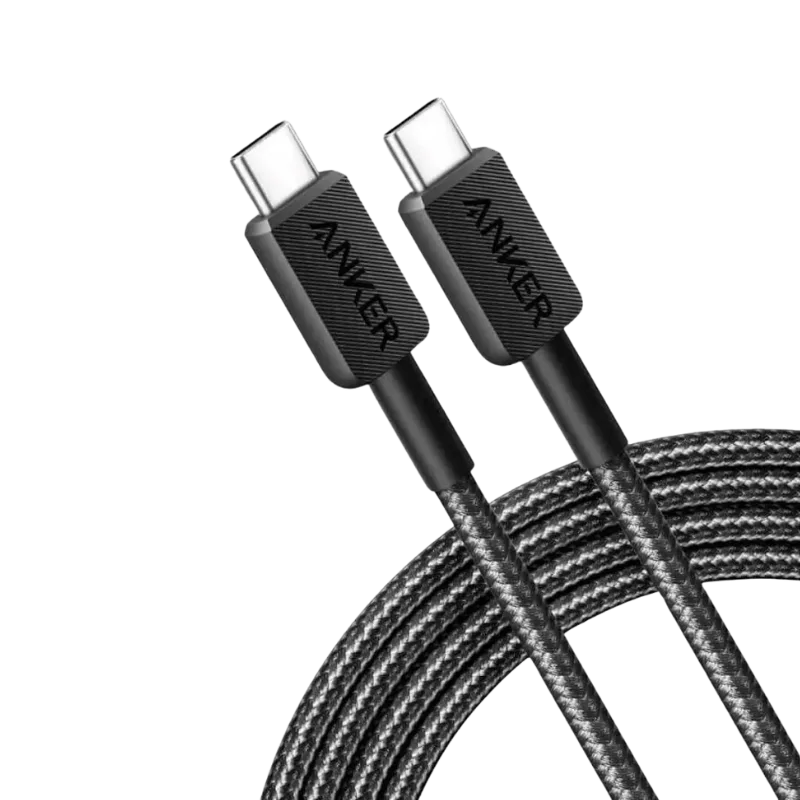 ANKER 322 kabl USB-C na USB-C 0.9m, Crni