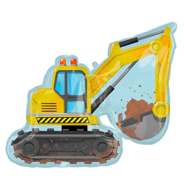 „Construction” – Veliki folija balon u obliku mašine