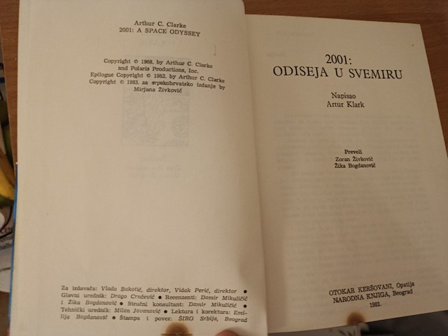 Artur Klark 2001 odiseja u svemiru