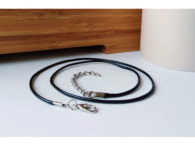 Osnova za ogrlicu od voskiranog konca 1.5 mm