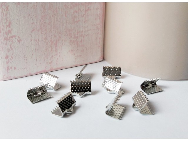 Metalni završetak za traku 10 mm - 10 komada