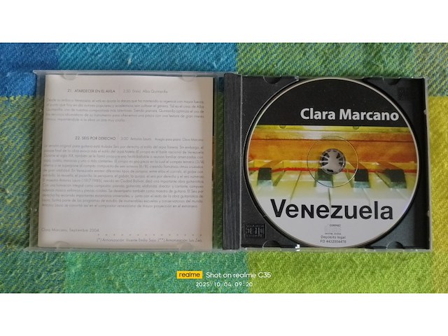 CD CLARA MARCANO VENEZUELA