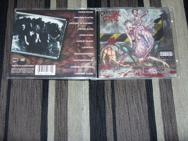 Cannibal Corpse – Bloodthirst CD Metal Blade USA 2005.