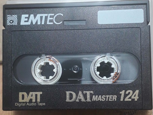 DAT KASETA  EMTEC MASTER 124