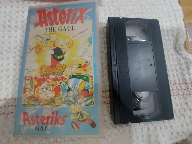 Vhs kaseta ASTERIX crtani