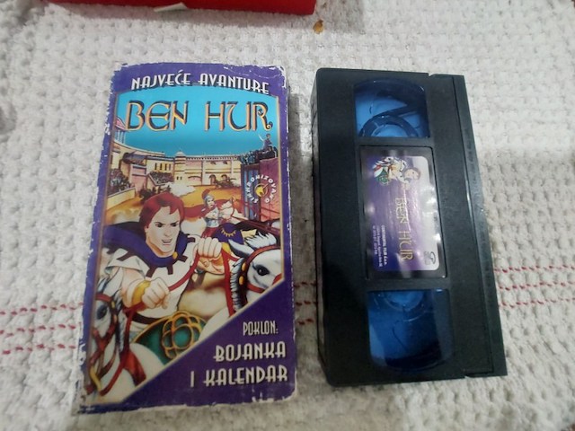 Vhs kaseta Ben Hur  crtani
