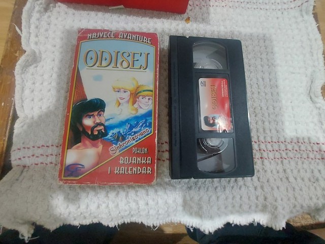 Vhs kaseta ODISEJ  crtani