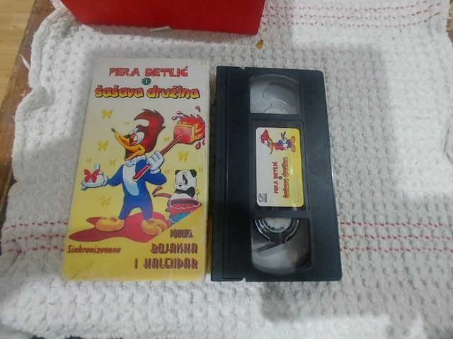 Vhs kaseta Pera Detlić crtani