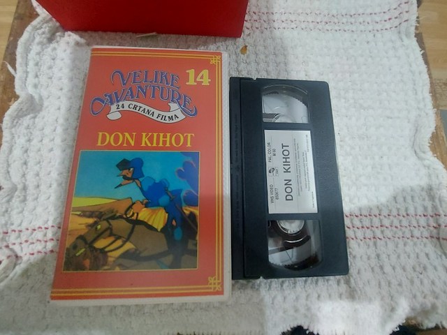 Vhs kaseta Don Kihot crtani