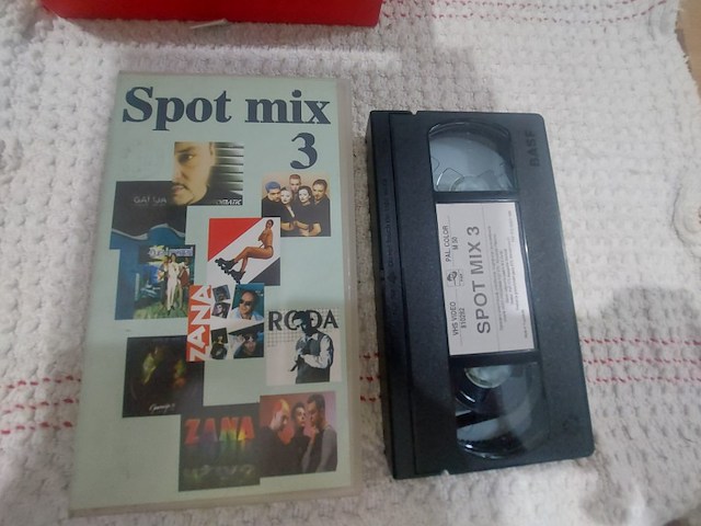 Vhs kaseta Spot mix 3 -Zabavna