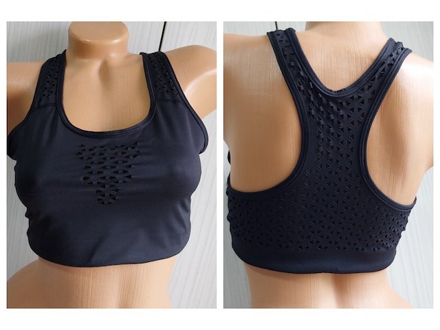 CRNI SPORTSKI TOP HKMX VELICINE L