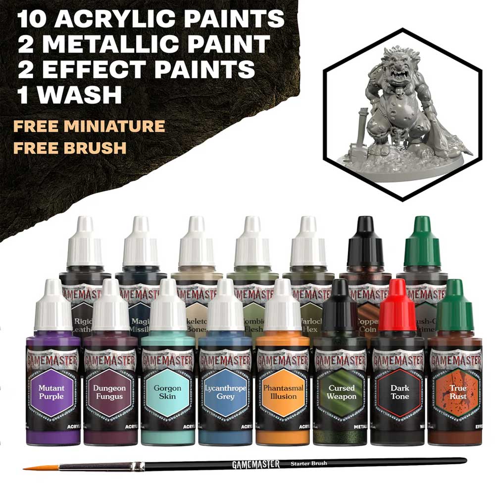 GameMaster: Wandering Monsters Role-playing Paint Set