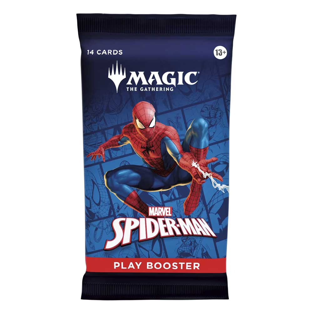Magic The Gathering: Marvel's Spider-Man EN Play Booster Pack (Single Pack)