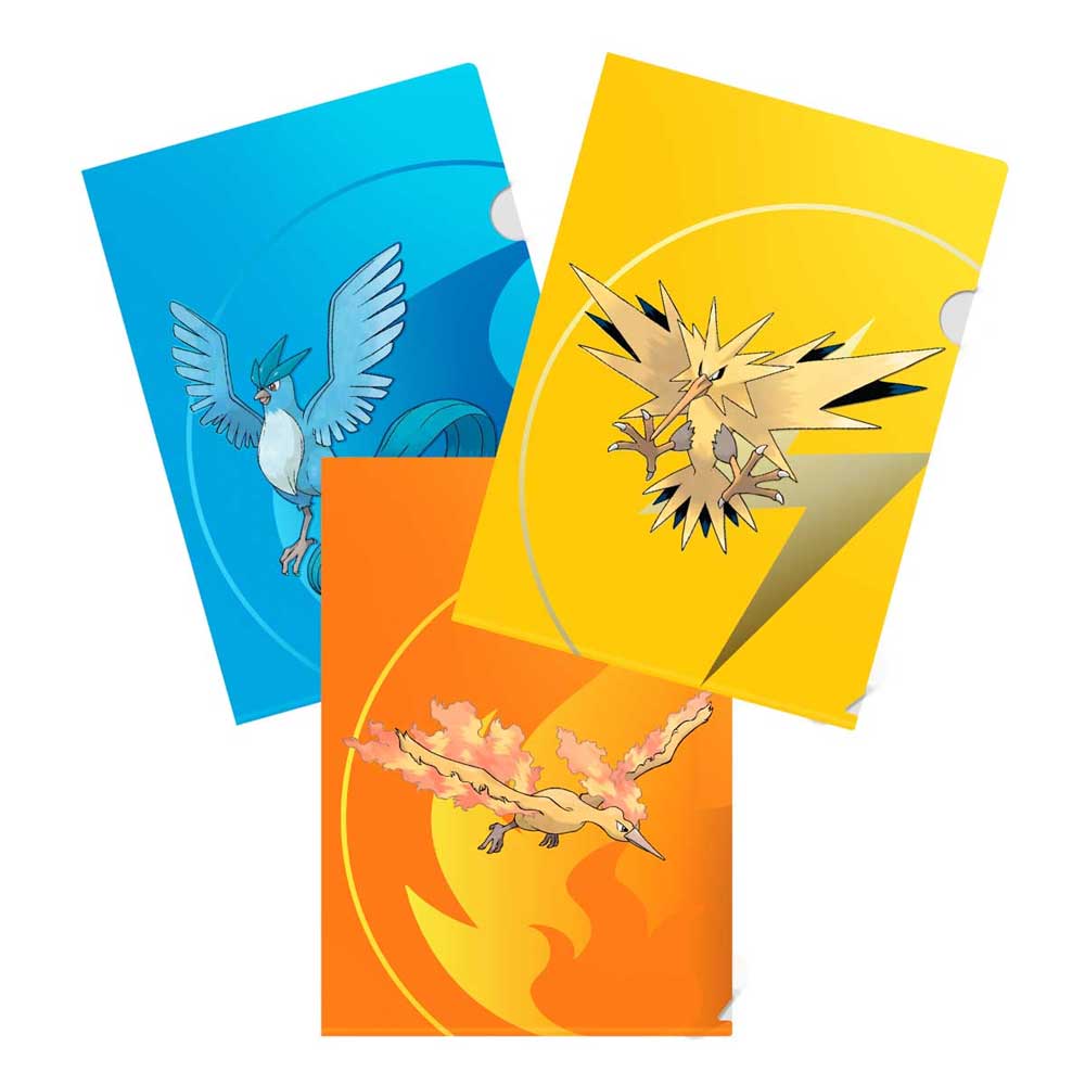 Ultra Pro - Pokemon 3-Pack Tournament Folios (Zapdos, Moltres, Articuno)
