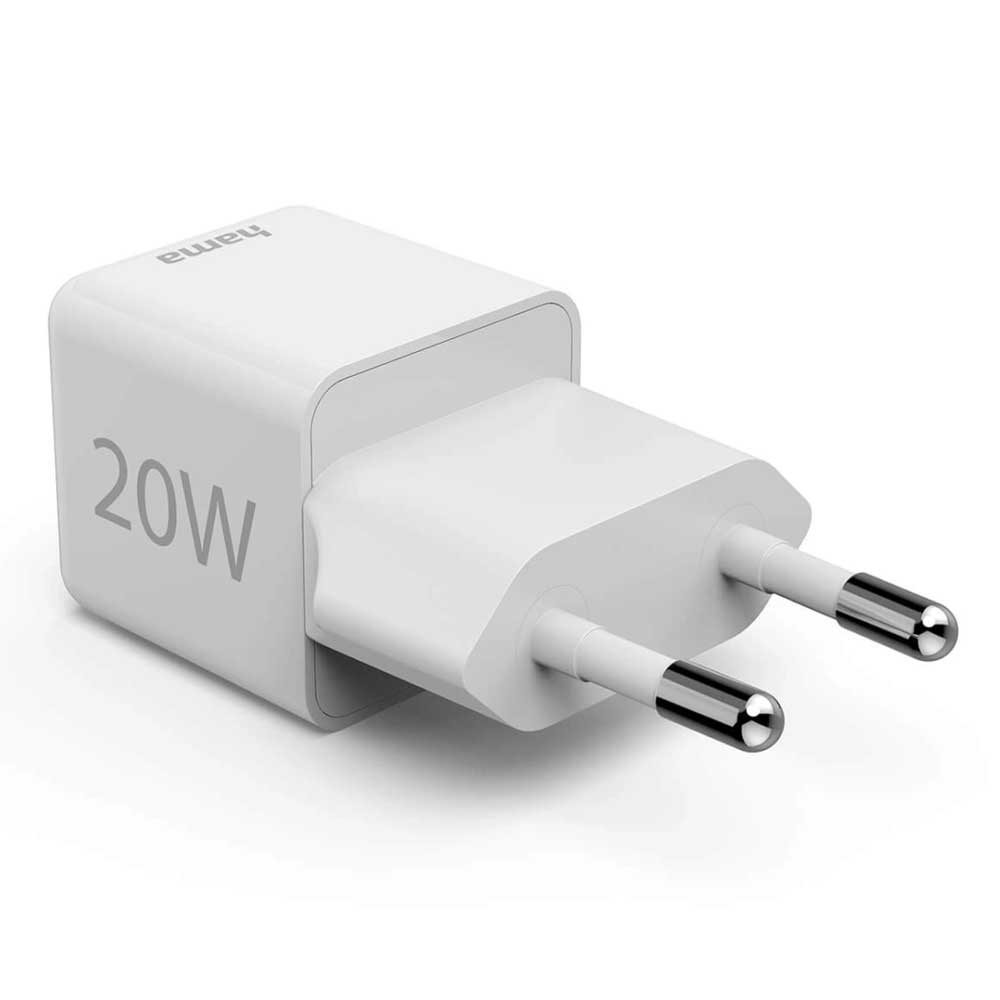 Hama brzi mini kucni punjac USB-C, PD, 20W beli