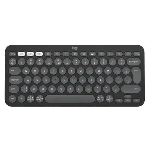Bežična tastatura Logitech K380s Bluetooth Pebble Keys 2 US Tonal Graphite