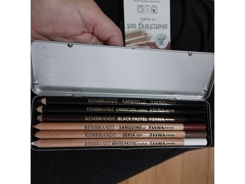 LYRA REMBRANDT SKETCHING SET-PROFI BOJICE ZA CRTANJE
