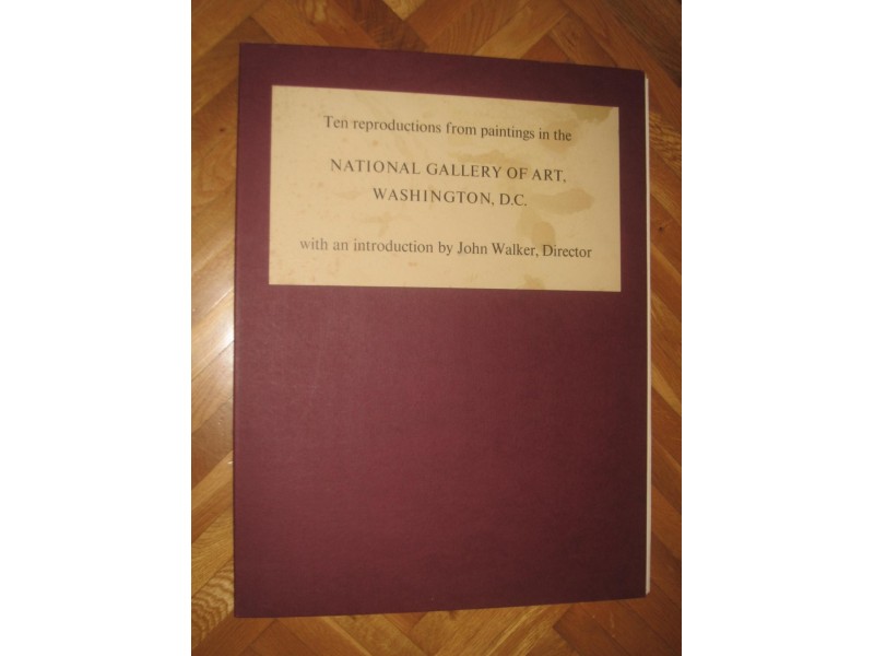 Reprodukcije iz Nacionalne galerije Vašington. RETKO!!!