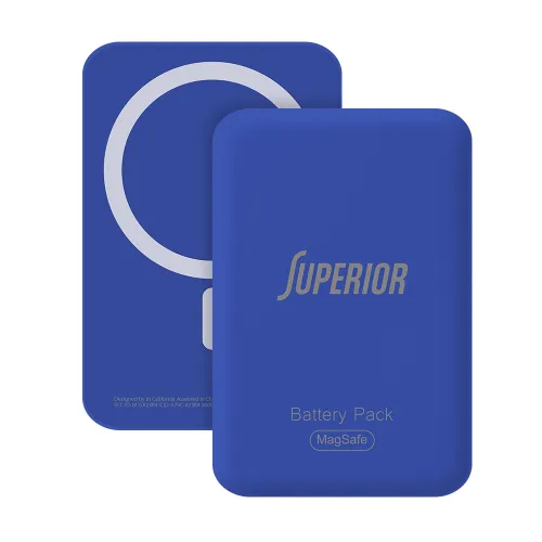 Power Bank prenosiva baterija MagSafe Superior 15W 5000 mAh plavi (MS)