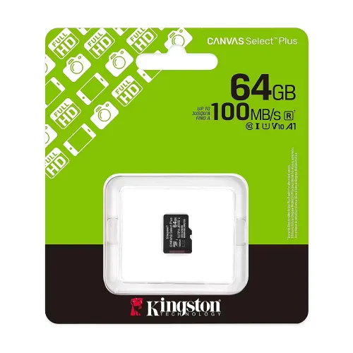 Memorijska kartica Kingston Select Plus Micro SD 64GB Class 10 UHS U1 / V10 150MB/s (MS)
