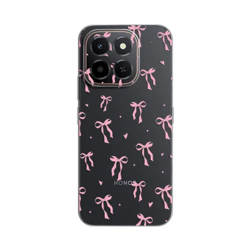 Silikonska futrola - maska print Skin za Huawei Honor X6c Cute Bow