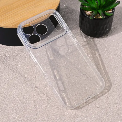 Futrola - maska Sparkle Dust za iPhone 17 Pro 6.3 Transparent