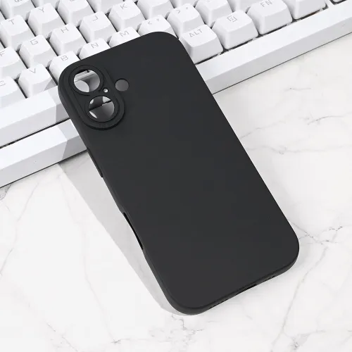 Futrola - maska Silikon Pro Camera za iPhone 17 6.3 crna
