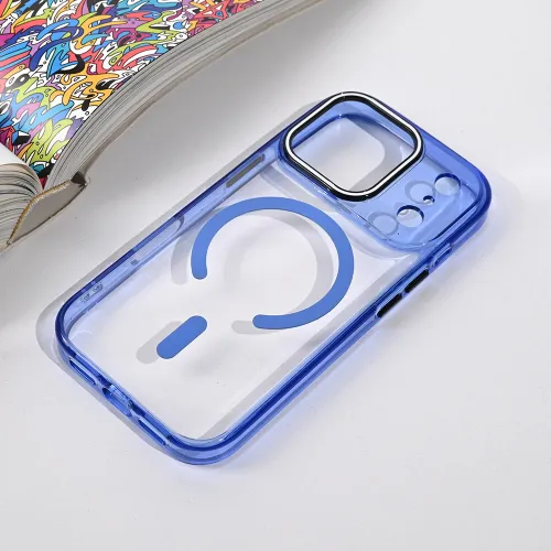 Futrola - maska Magsafe Color Pop za iPhone 17 Pro 6.3 plava