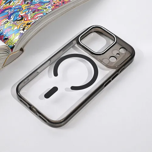 Futrola - maska Magsafe Color Pop za iPhone 17 Pro 6.3 crna
