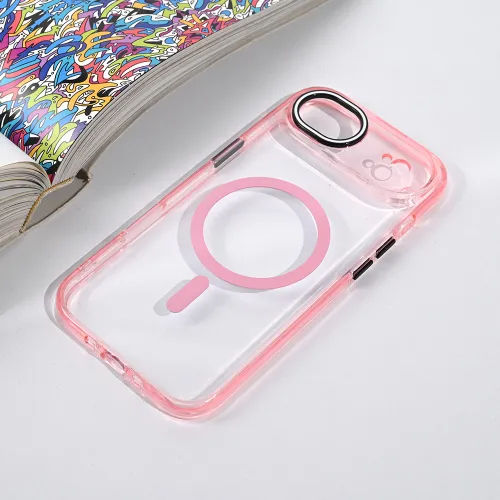 Futrola - maska Magsafe Color Pop za iPhone 17 Air 6.6 roze