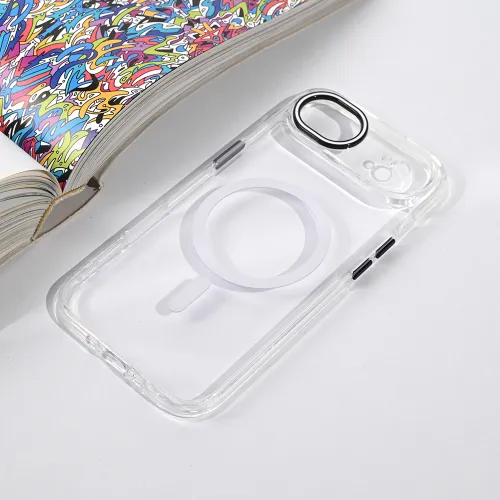 Futrola - maska Magsafe Color Pop za iPhone 17 Air 6.6 bela