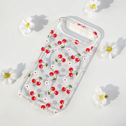 Futrola - maska print Magsafe za iPhone 17 Air 6.6 Cute Cherries