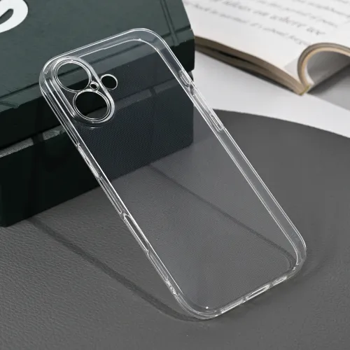 Silikonska futrola - maska Skin za iPhone 17 6.3 Transparent