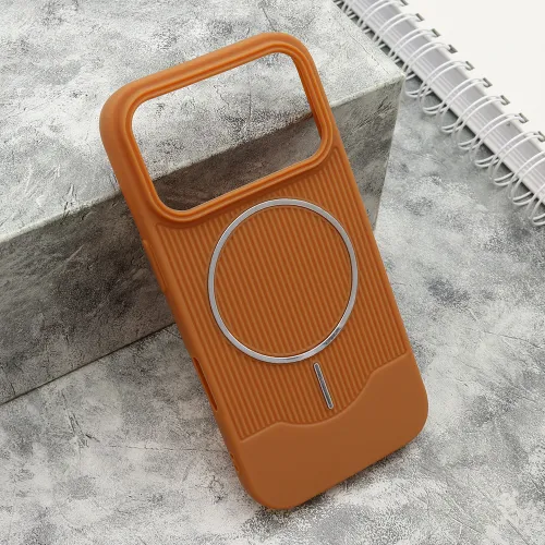 Futrola - maska URBAN EDGE Magsafe za iPhone 17 Pro (6.3) bakarna (MS)