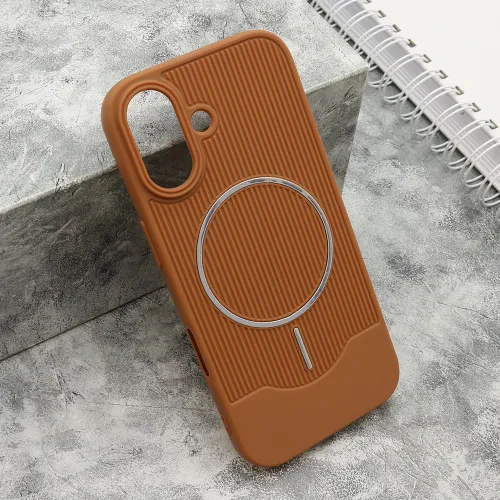 Futrola - maska URBAN EDGE Magsafe za iPhone 17 (6.3) bakarna (MS)