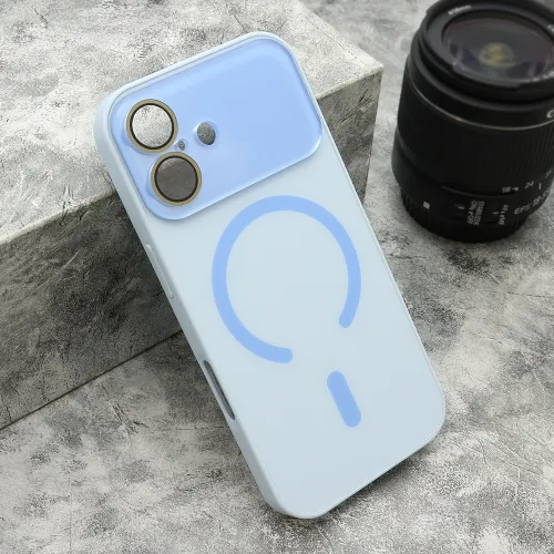 Futrola - maska PASTELPOP MagSafe za iPhone 17 (6.3) plava (MS)