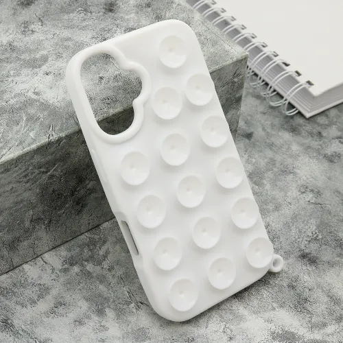 Futrola - maska OCTOBUDDY za iPhone 17 (6.3) bela (MS)