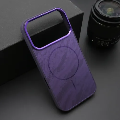 Futrola - maska ICE MagSafe za iPhone 17 Pro (6.3) ljubicasta (MS)