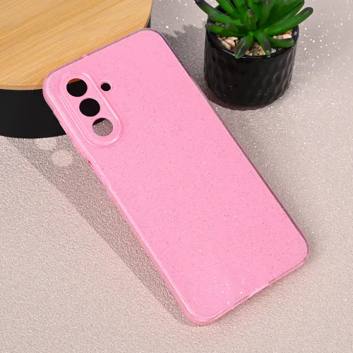Futrola - maska Sparkle Dust za Samsung A175 Galaxy A17 roze