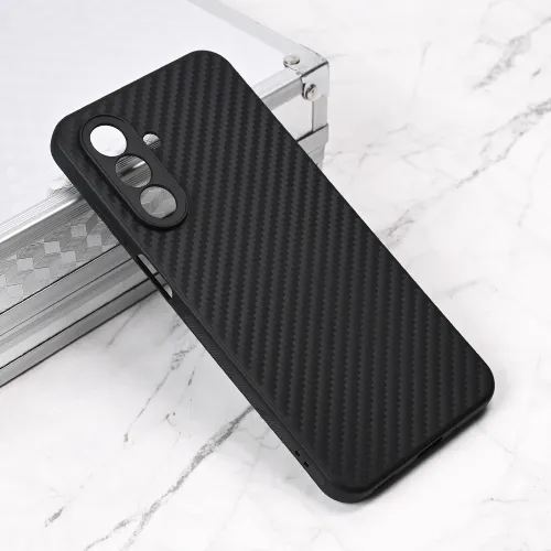 Futrola - maska Carbon fiber za Samsung A175 Galaxy A17 crna