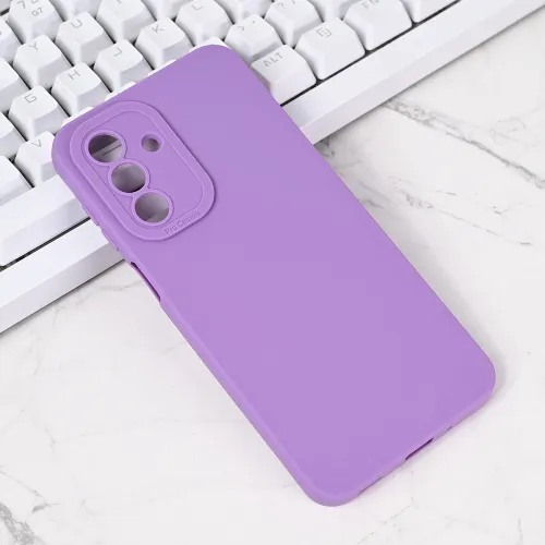 Futrola - maska Silikon Pro Camera za Samsung A175 Galaxy A17 ljubicasta