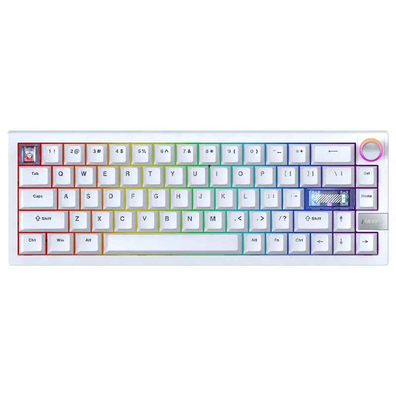 Tastatura mehanička Gaming Fantech MK920 RGB Maxfit 6 Wireless bela (brown switch)